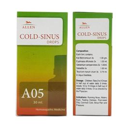 Allen A05 Cold-Sinus Drops 30 ml - Multimedicos