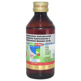 Ascoril D Plus Sugar Free Bottle Of 100ml Syrup - Multimedicos