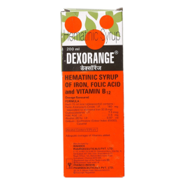 Dexorange Orange Flavoured Syrup 200ml - Multimedicos