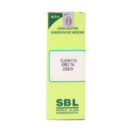 SBL Clematis Erecta 200 Liquid 30ml - Multimedicos