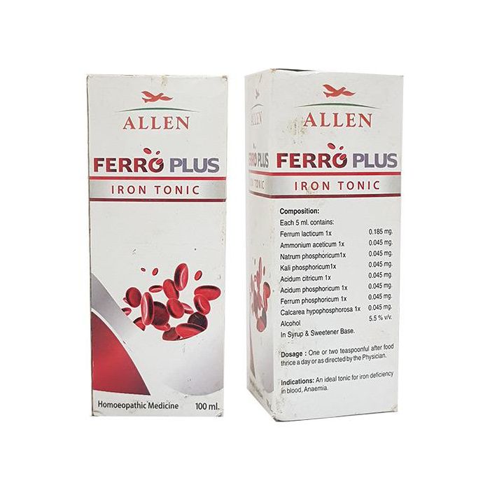 Allen Ferro Plus Iron Tonic 100 ml - Multimedicos