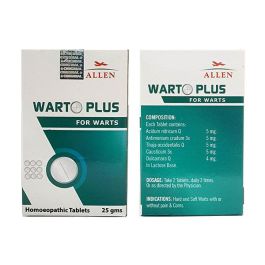 Allen Warto Plus Tablet 25 gm - Multimedicos
