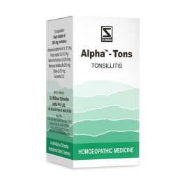 Dr. Willmar Schwabe Alpha - Tonsillitis Tablet 20 gm - Multimedicos